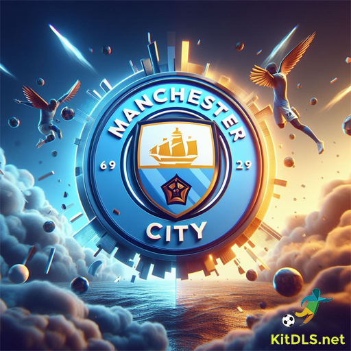 Logo Manchester City 512 x 512 Dream League Soccer 25