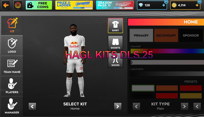 Kit HAGL DLS 25 | Dream League Soccer 2025 | FTG