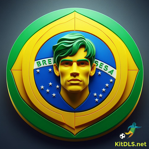 Logo Brazil Dream League Soccer 25 | DLS 25 512 x 512
