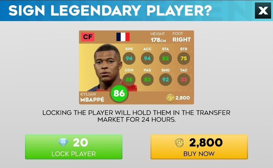 Giá Secret Player DLS 24: 40 cầu thủ mới nhất hiện nay