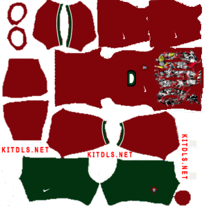 Portugal Kits DLS 26 World Cup 2026 Full Home, Away, GK