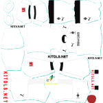 Borussia Monchenglandbach Kits Dream League Soccer 2025