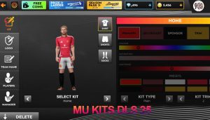 Manchester United (MU) Kits DLS 25 Update 2025/26 & Classic