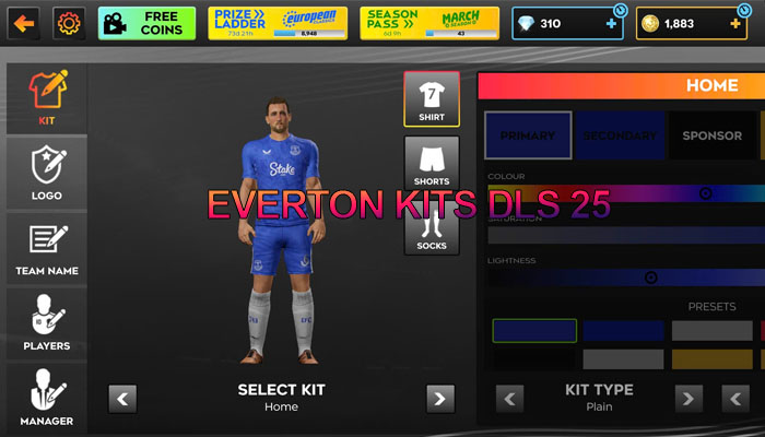 Liverpool Kits Dream League Soccer 2025 - DLS 25